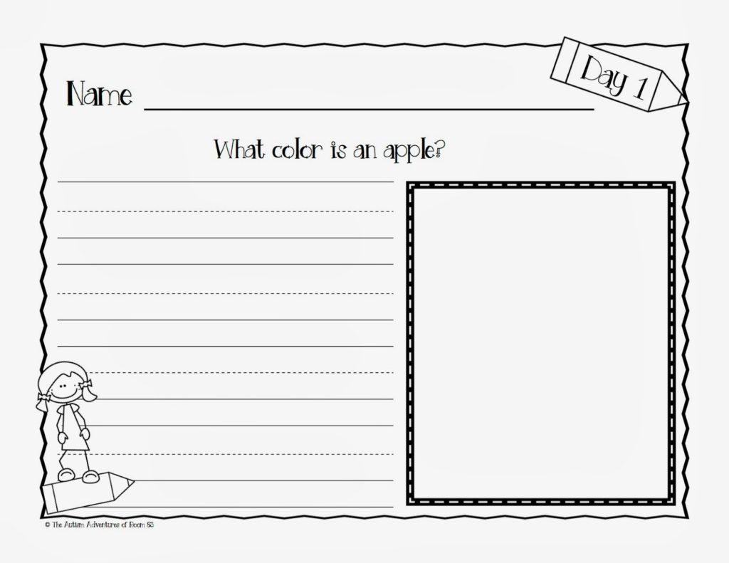 Writing Through The Year: Overview!!! » Autism Adventures