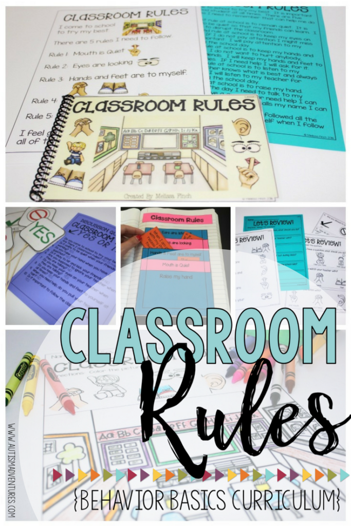 Teaching Classroom Rules Autism Adventures
