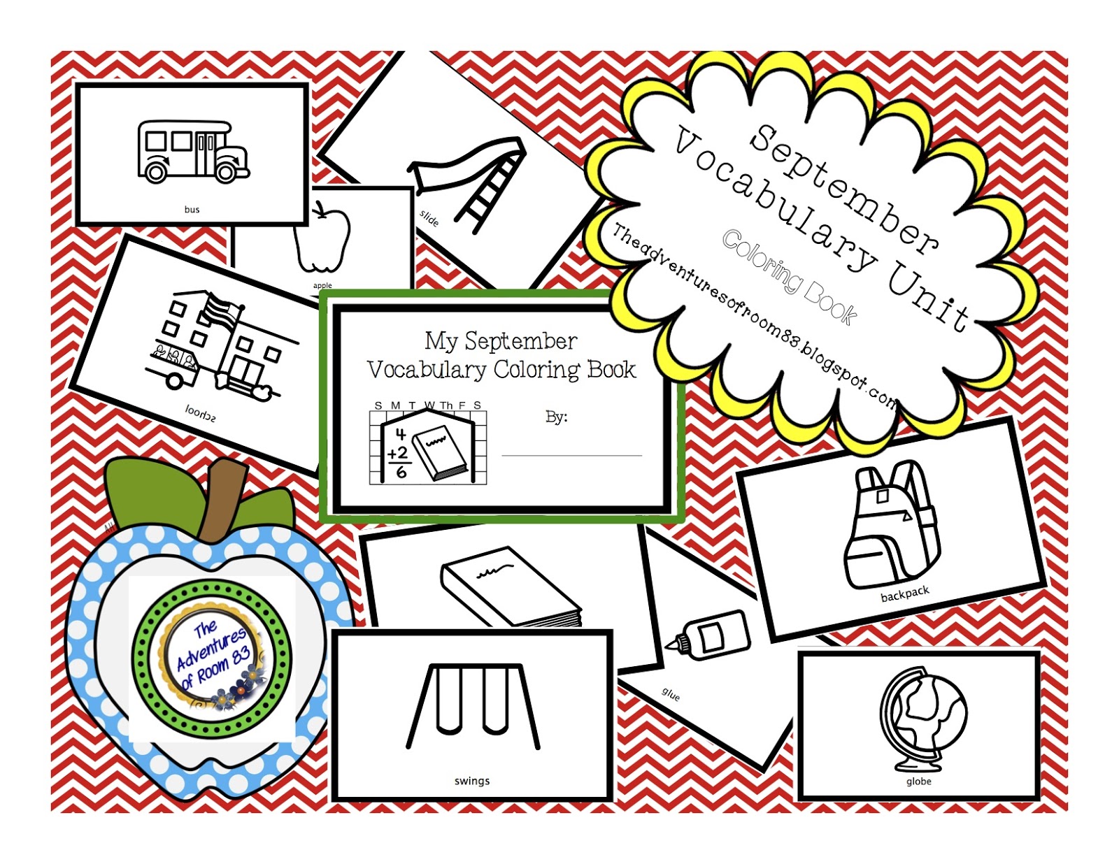 September Vocabulary Unit » Autism Adventures