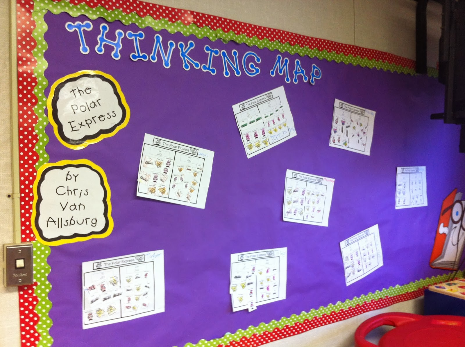 Polar Express Bulletin Board Ideas