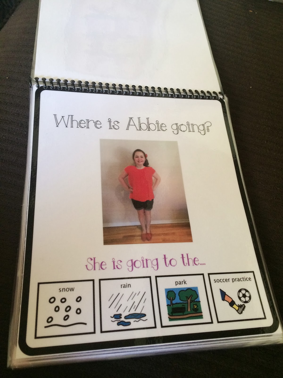 Where is Abbie Going? Adapted Book for Students with Special Needs ...