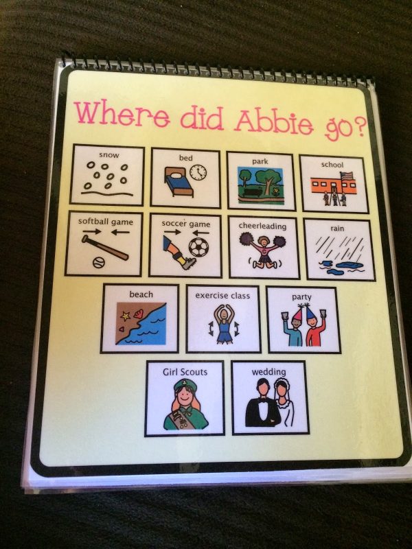 Where is Abbie Going? Adapted Book for Students with Special Needs ...