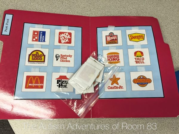 Matching File Folder Tasks » Autism Adventures
