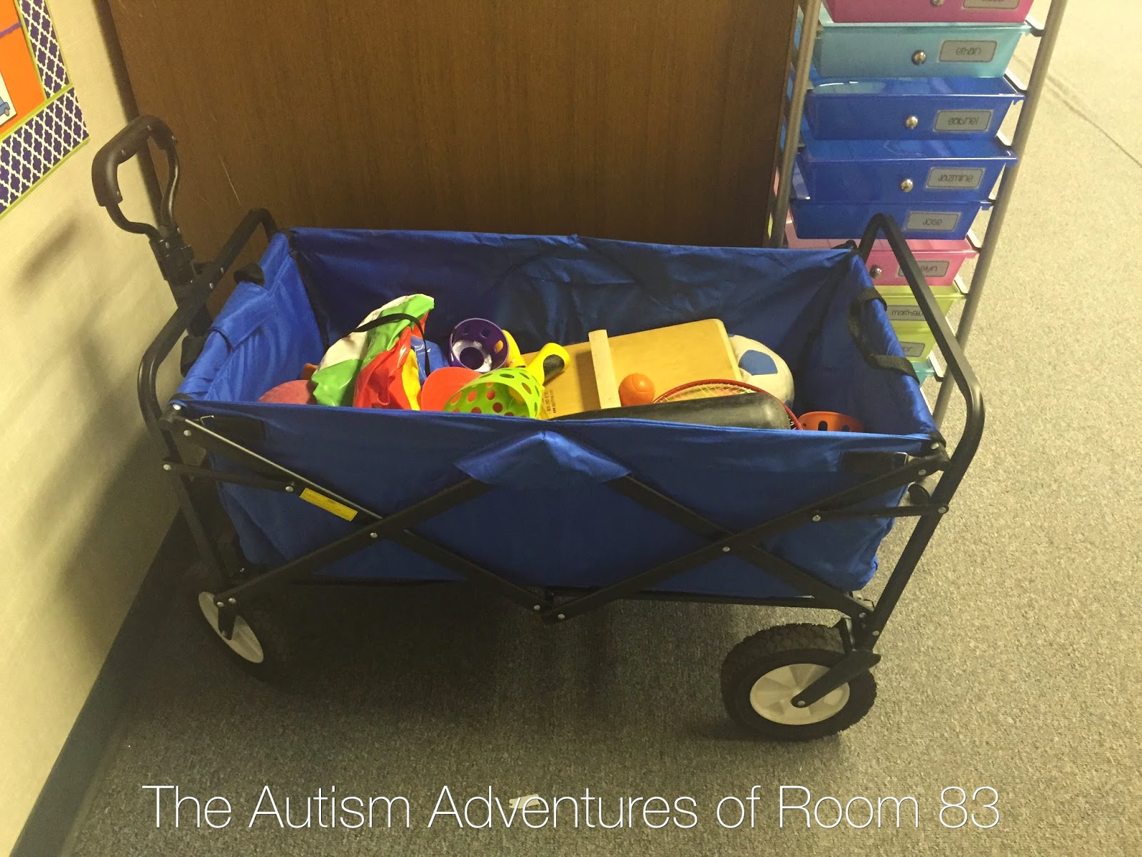 Recess in a Wagon! » Autism Adventures