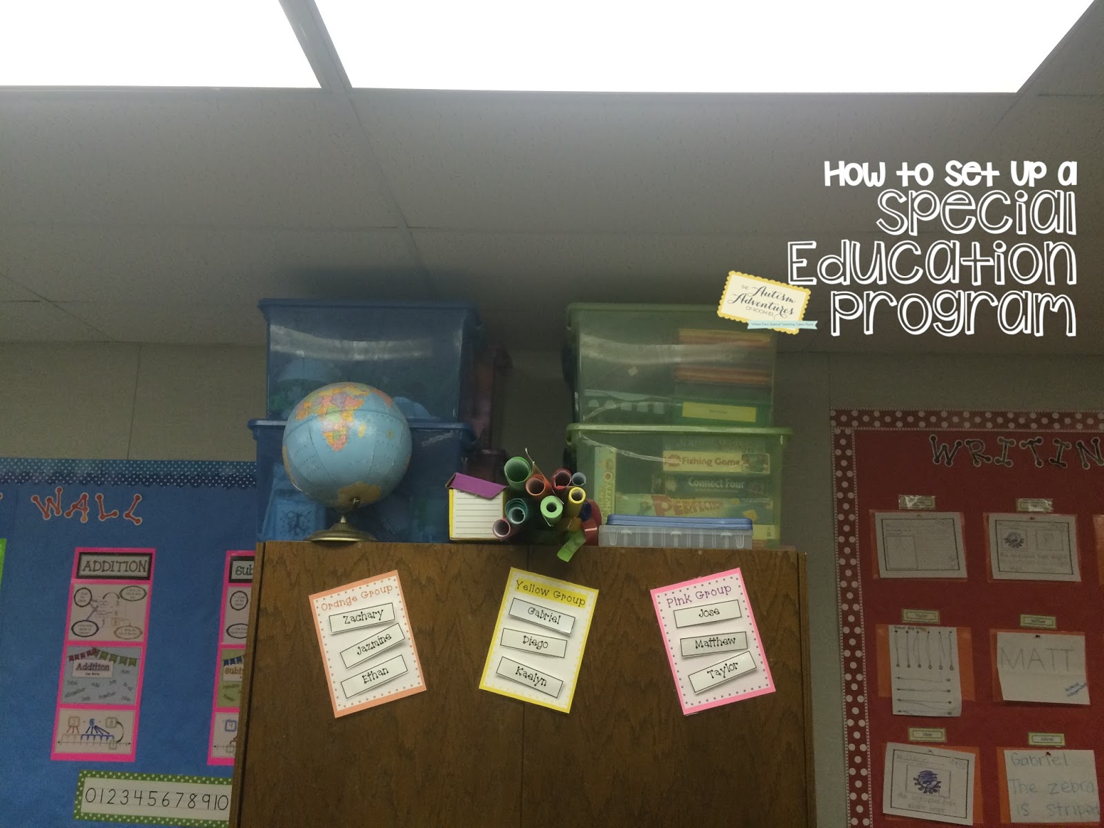 "How To Set Up A Special Education Program"- Organizing Materials ...