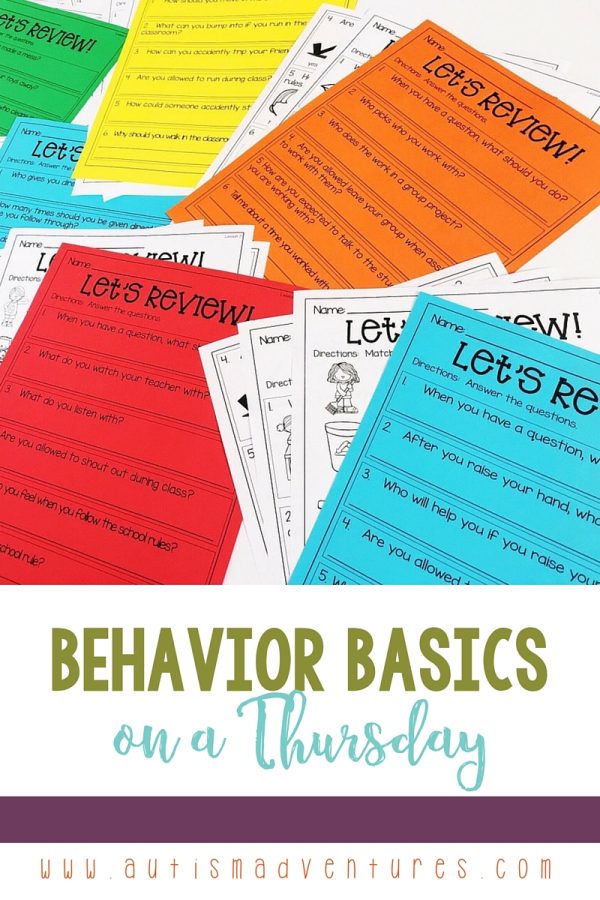 The Behavior Basics Program » Autism Adventures