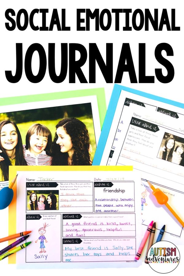 Social Emotional Journals in the Classroom » Autism Adventures