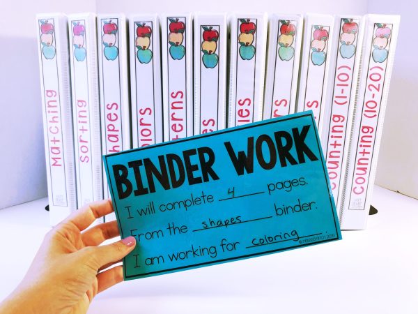 September Binder Tasks » Autism Adventures