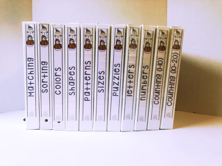 December Binder Tasks » Autism Adventures