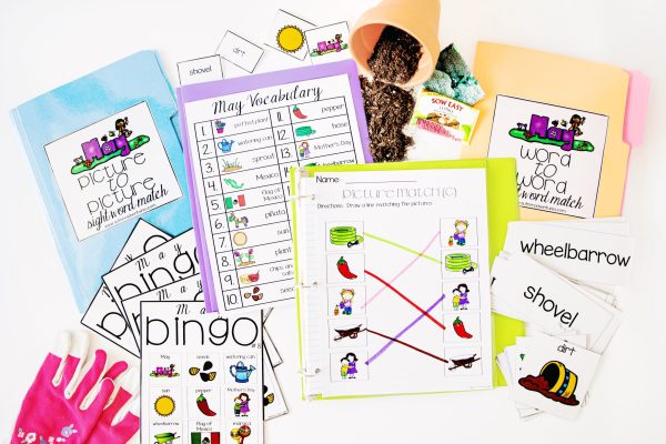 May Vocabulary Words in the Classroom » Autism Adventures