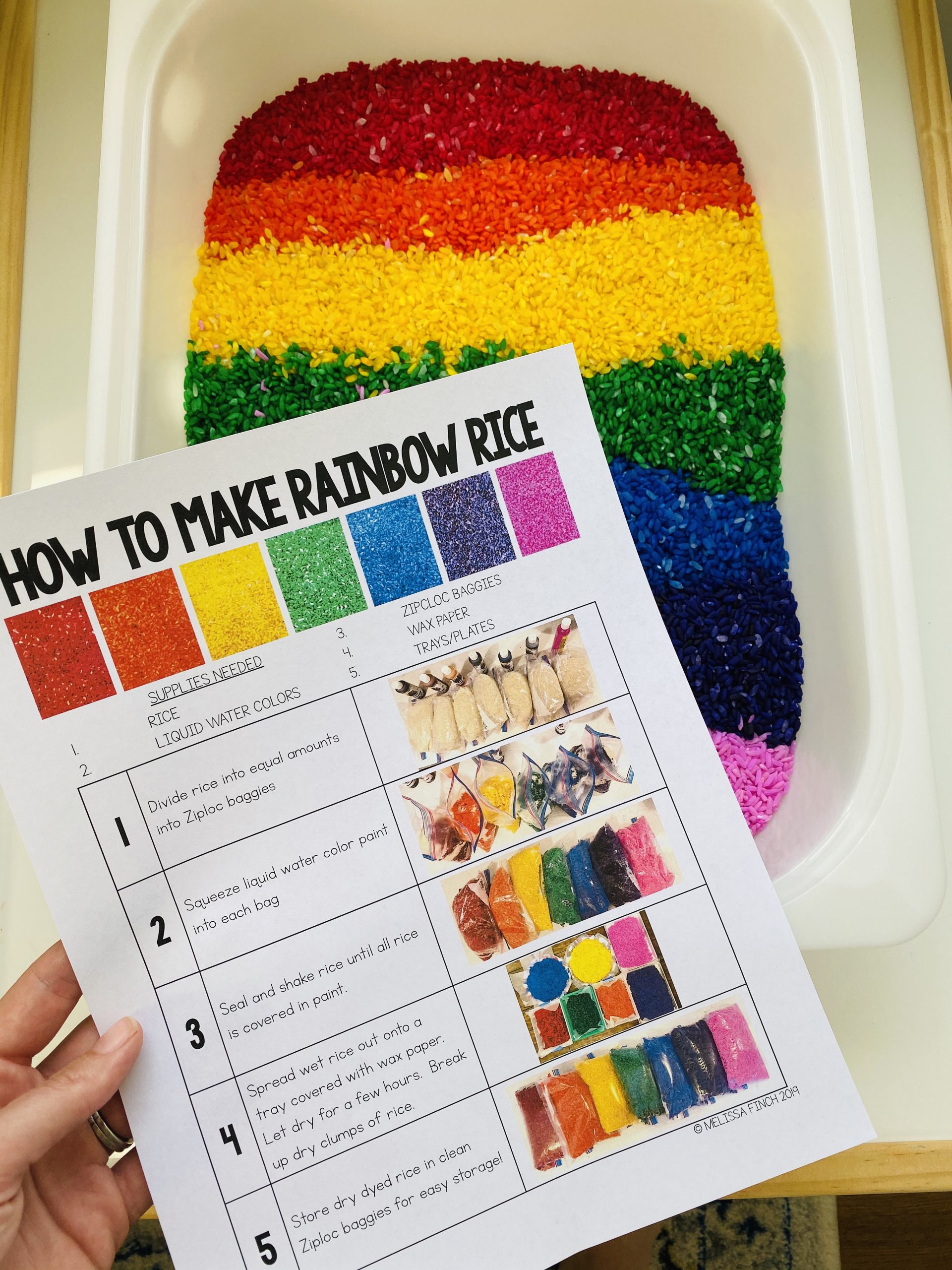 Rainbow Sensory Fun! » Autism Adventures