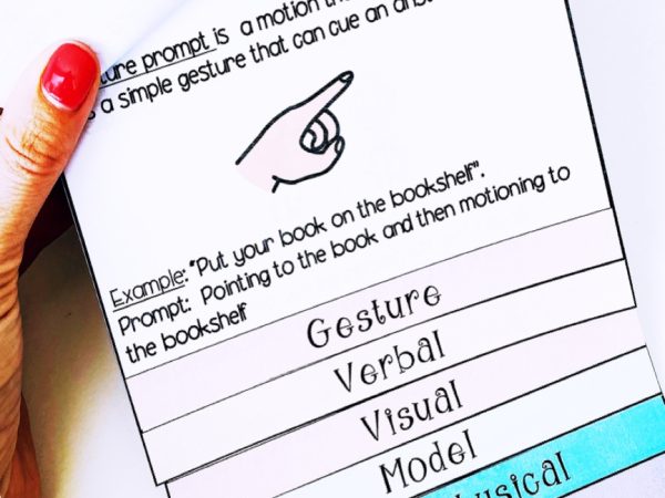 Prompt Hierarchy in a Special Education Classroom » Autism Adventures