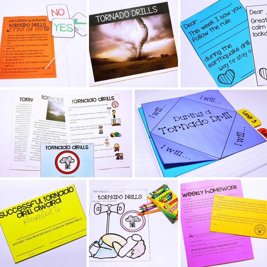 Tornado Drill Rules: Behavior Basics » Autism Adventures