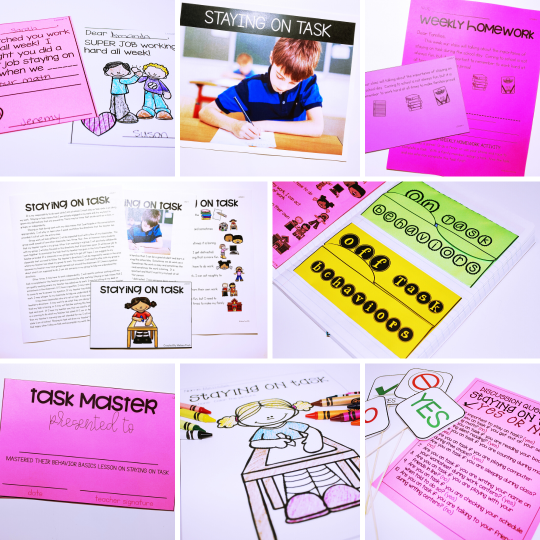 teaching kids to Stay on Task: social emotional learning curriculum ...