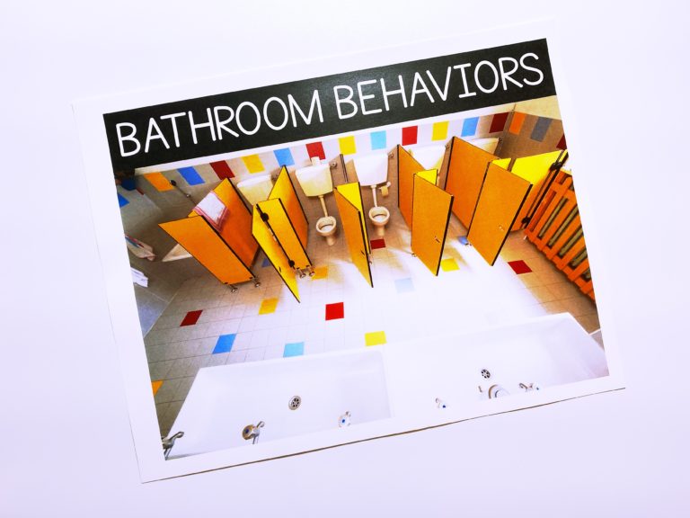 teaching expected Bathroom Behaviors: social emotional learning ...