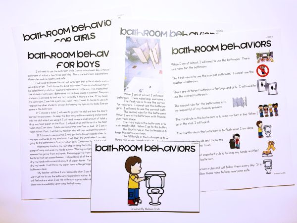 teaching expected Bathroom Behaviors: social emotional learning ...