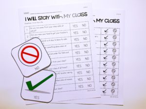 I will Stay With My Class: Behavior Basics » Autism Adventures