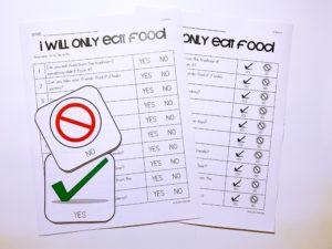 I Will Eat Only Food: Behavior Basics » Autism Adventures