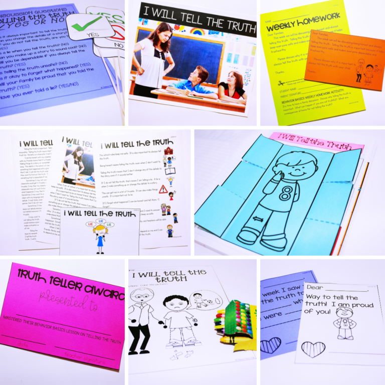 I Will Tell the Truth: Behavior Basics » Autism Adventures