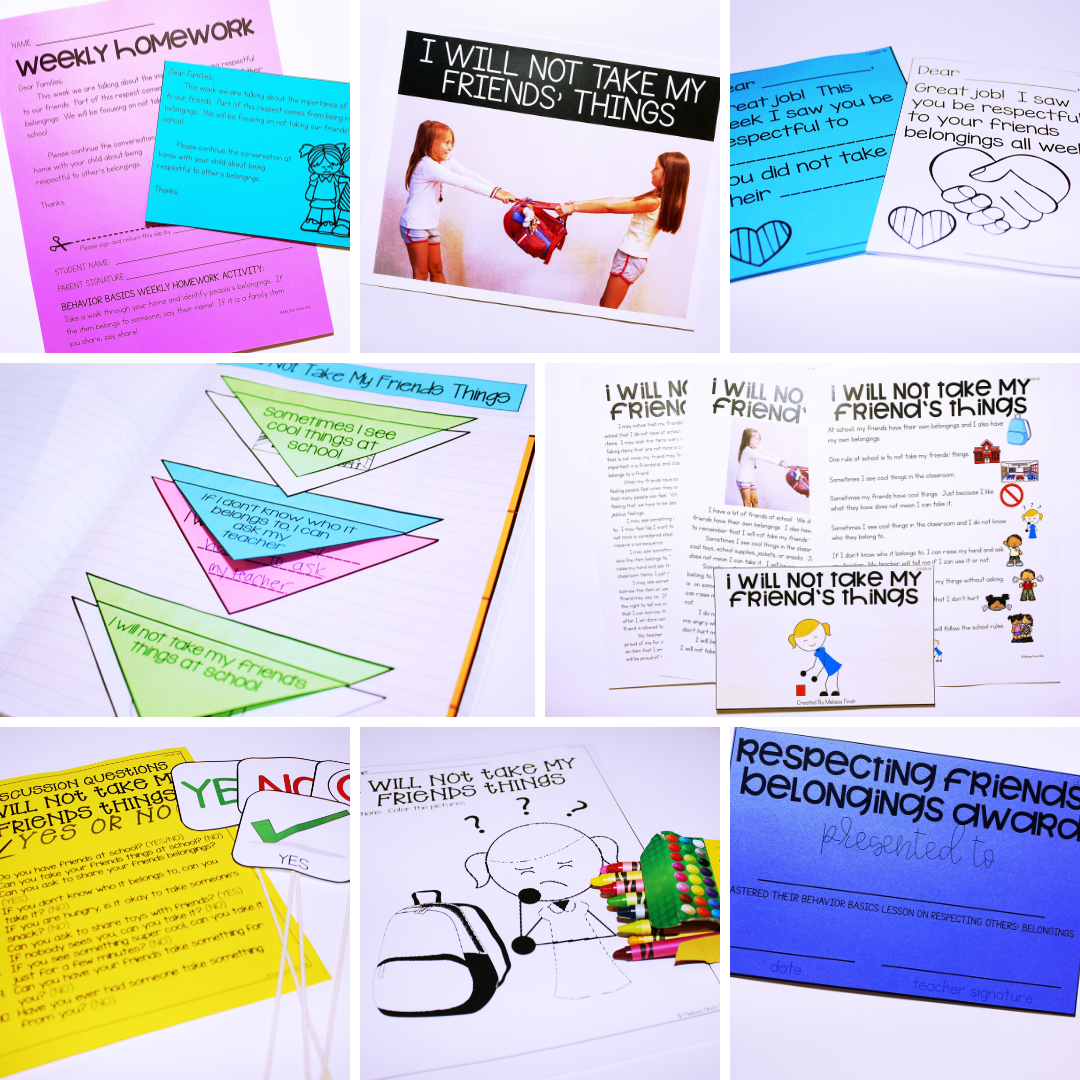 I Will Not Take My Friend's Things: Behavior Basics » Autism Adventures