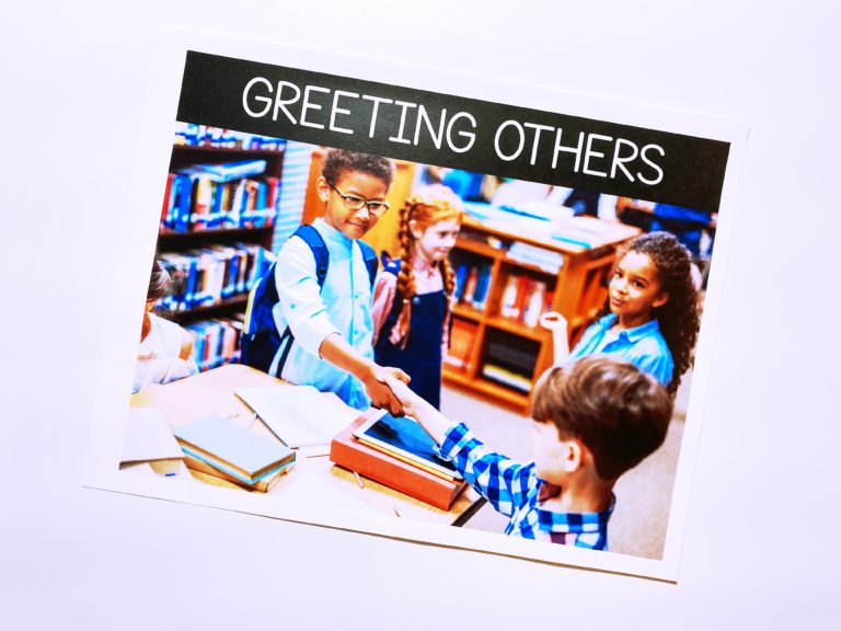 Greeting Others: Behavior Basics » Autism Adventures