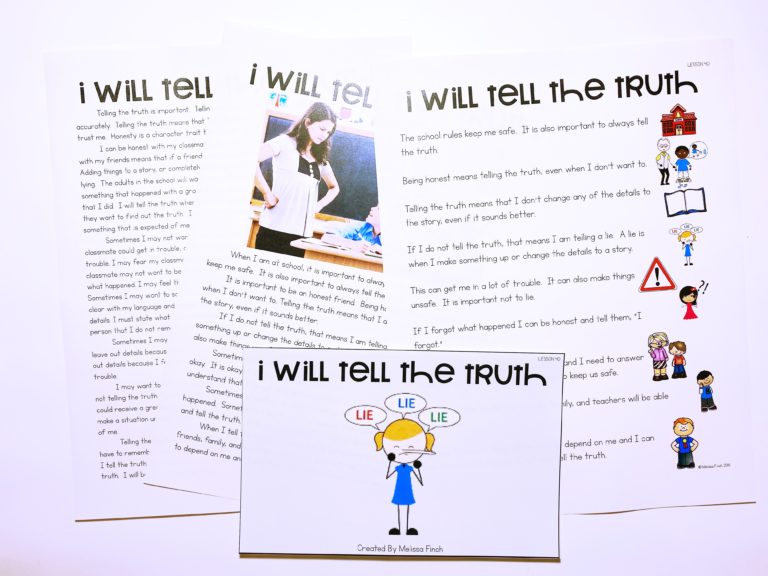 I Will Tell the Truth: Behavior Basics » Autism Adventures