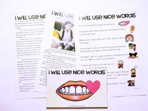 I Will Use Nice Words: Behavior Basics - Autism Adventures