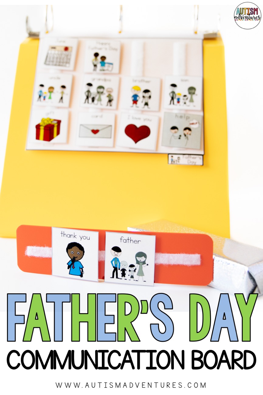 Father's Day Celebrations in the Classroom » Autism Adventures