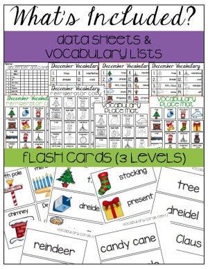 Vocabulary Unit Year Long Bundle- For Special Education » Autism Adventures
