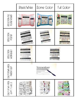 Calm Down Kit Corner- Social Emotional Learning Strategies and Visual ...