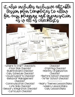 Special Education Program Starter Kit- Single Teacher License » Autism ...