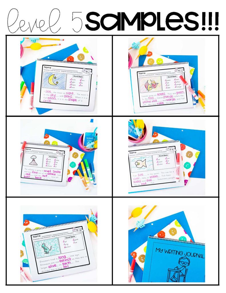 Differentiated Writing Curriculum- Level’s 1-7 (Discounted Bundle ...