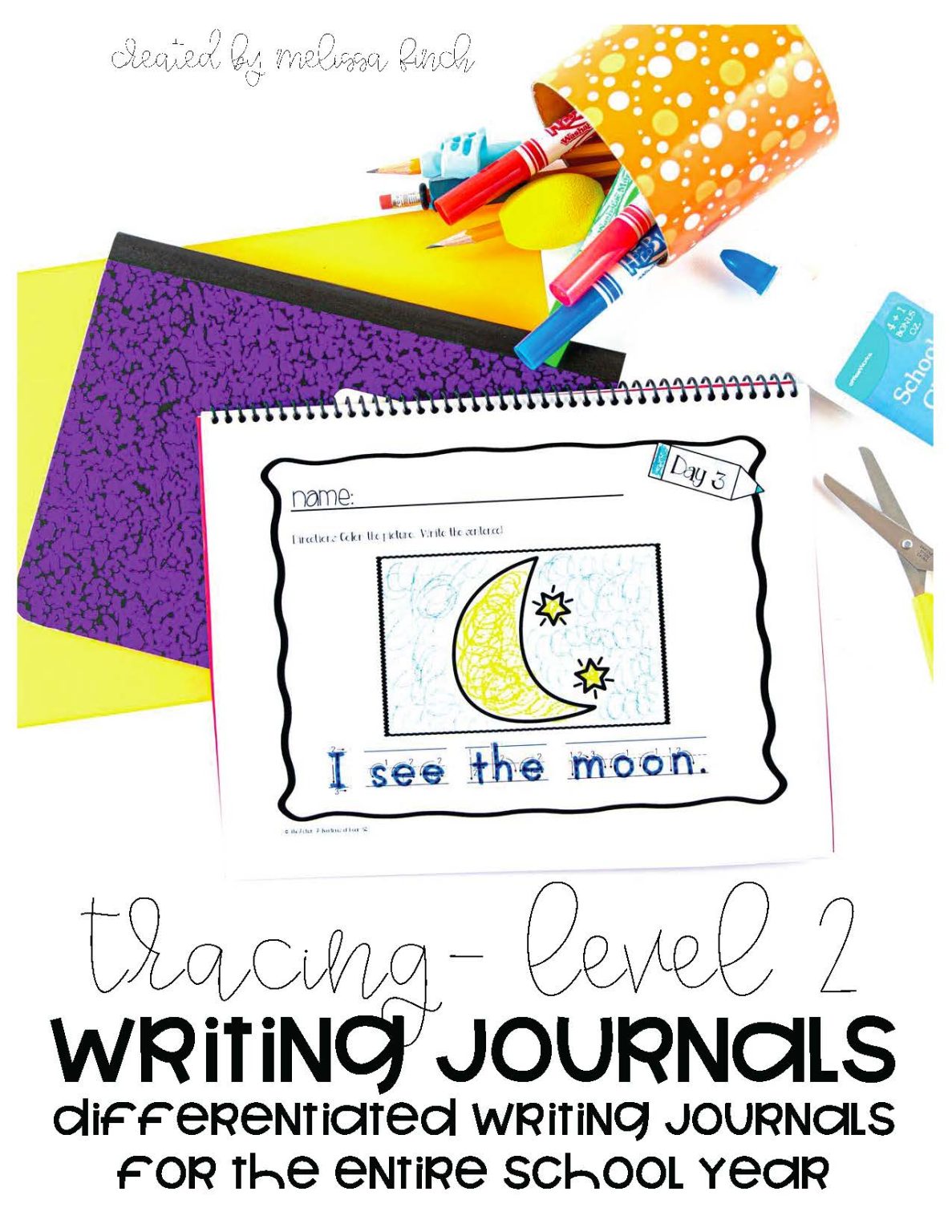 Differentiated Writing Curriculum- Level 2 (Tracing) - Autism Adventures