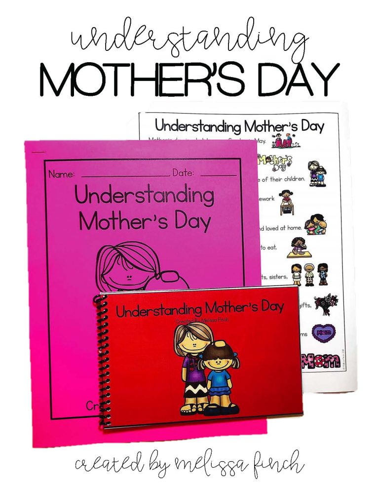 Understanding Mother's Day- Social Narrative for Students with Special ...