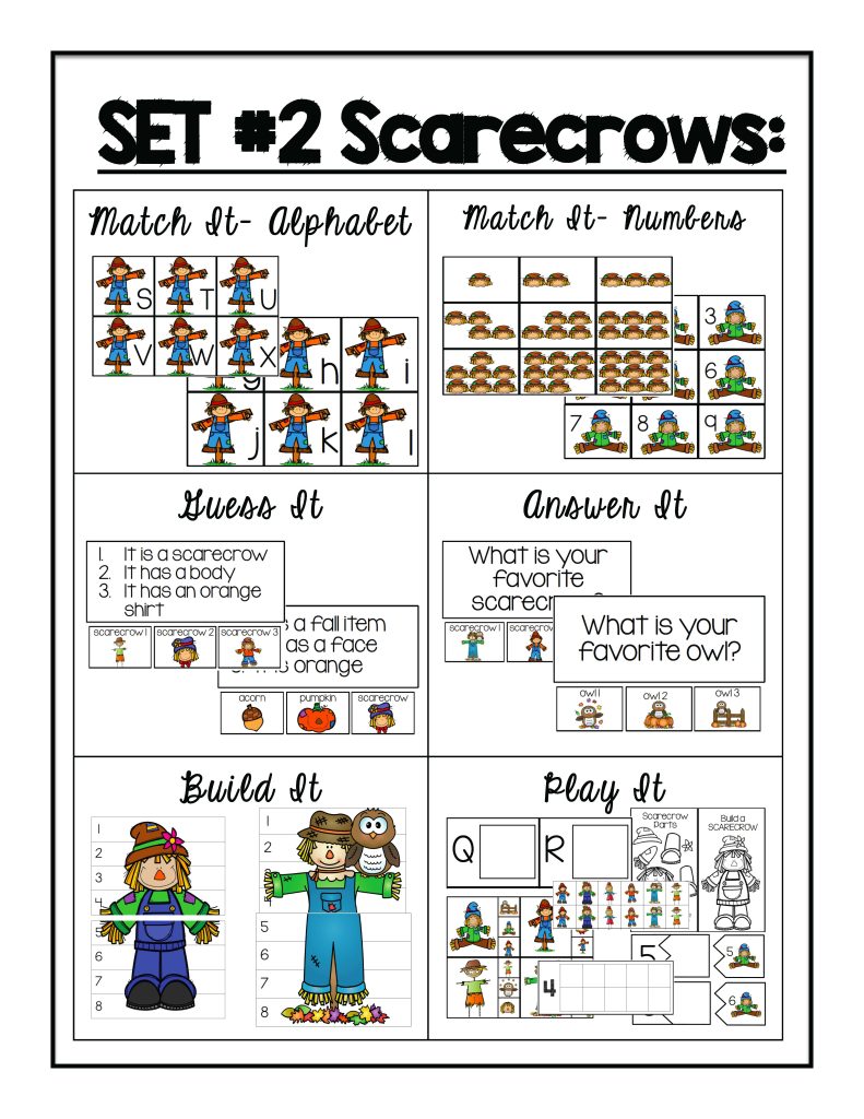 Interactive Bulletin Board Set- NOVEMBER » Autism Adventures