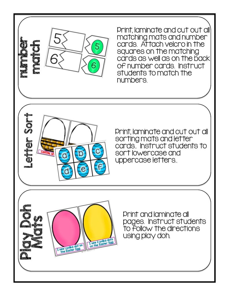 Interactive Bulletin Board Set- April - Autism Adventures