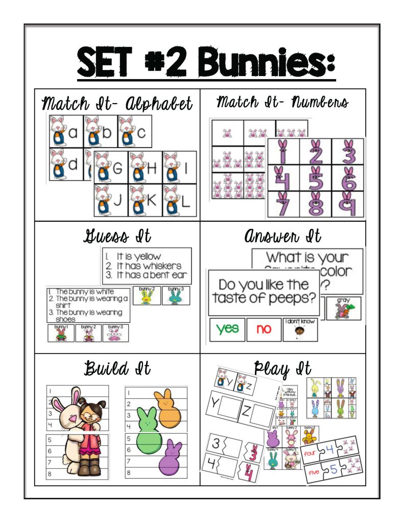 Interactive Bulletin Board Set- March » Autism Adventures