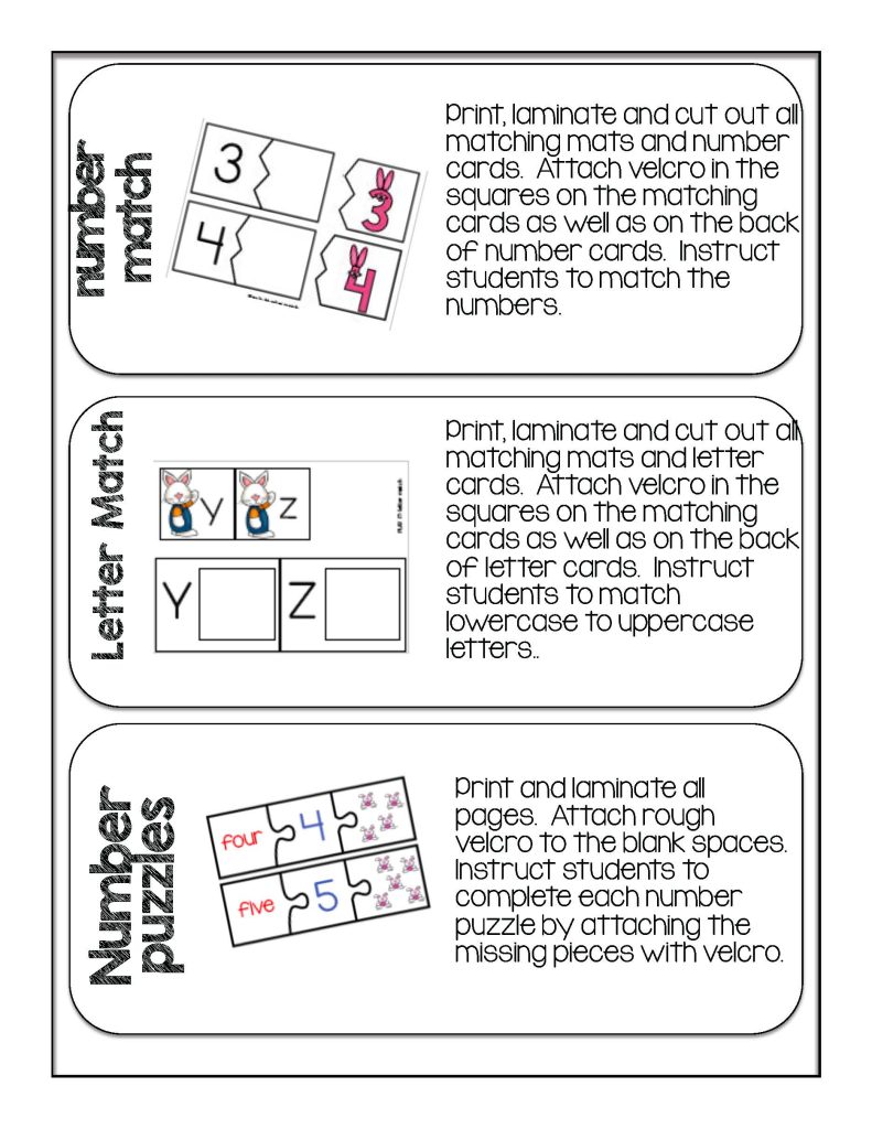 Interactive Bulletin Board Set- March » Autism Adventures