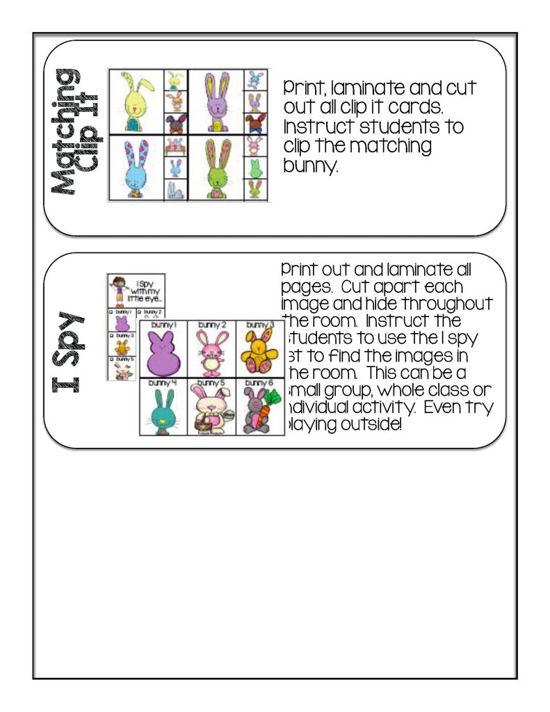 Interactive Bulletin Board Set- March » Autism Adventures