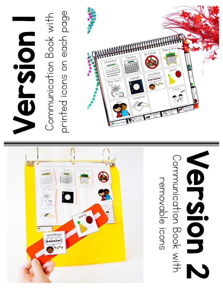 4th of July Holiday Communication Book/Board » Autism Adventures