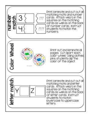 Interactive Bulletin Board Set- SPORTS SET » Autism Adventures
