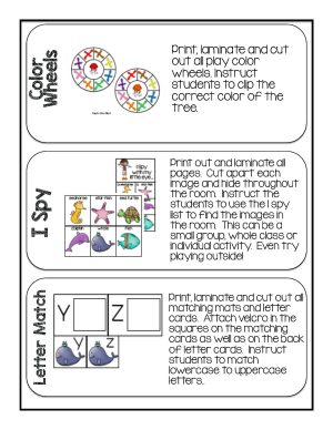 Interactive Bulletin Board Set- SUMMER » Autism Adventures