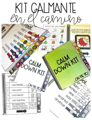 SPANISH Calm Down Kit- The Primary Grade Bundle - Autism Adventures
