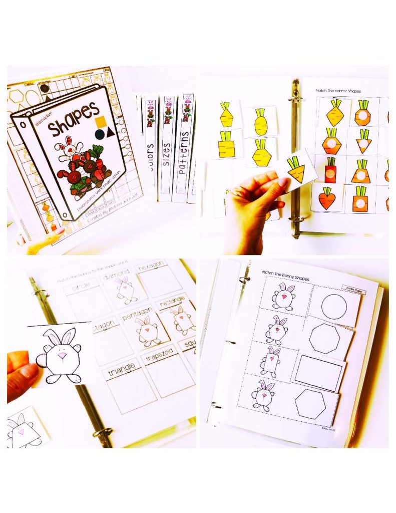 Bunny Binder- Binder Basics Work System » Autism Adventures