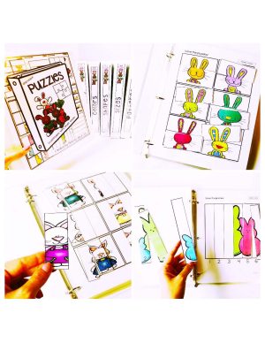 Bunny Binder- Binder Basics Work System » Autism Adventures