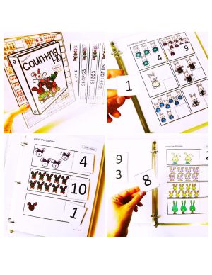 Bunny Binder- Binder Basics Work System » Autism Adventures