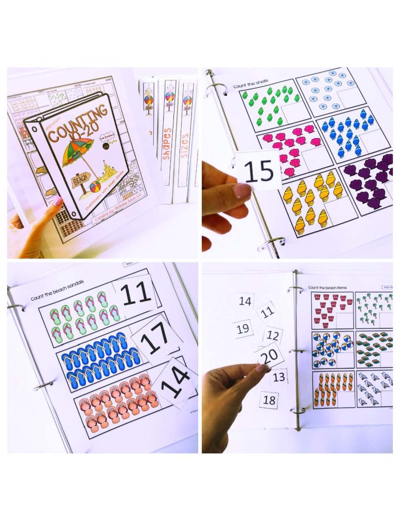 BEACH Binder- Binder Basics Work System » Autism Adventures