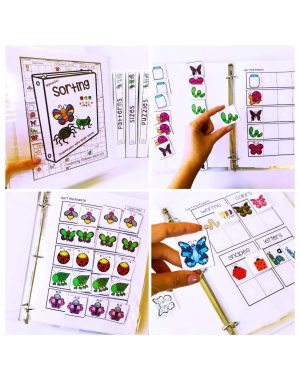 Insect Binder- Binder Basics Work System » Autism Adventures