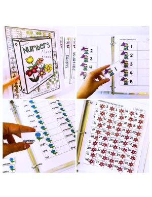 Flower Binder- Binder Basics Work System » Autism Adventures