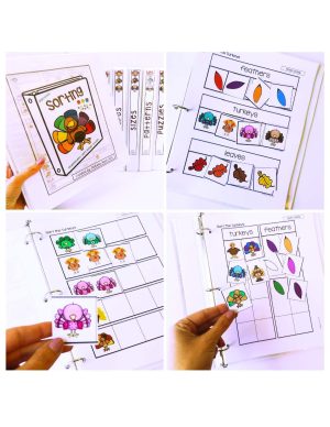 Turkeys Binder- Binder Basics Work System » Autism Adventures